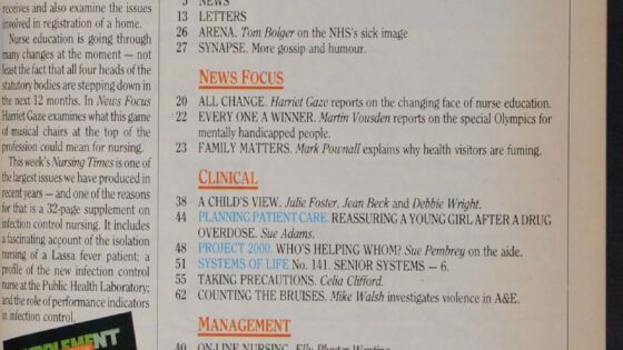 Issue 38 1986 09 17 Nursing Times