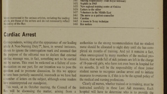 Issue: 1965-10-22 | Nursing Times