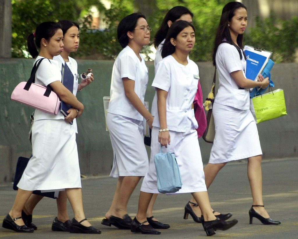 'Poaching' of nurses leaving the Philippines in 'difficulty' | Nursing ...