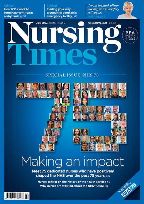 Digital Magazine: Nursing Times July 2023