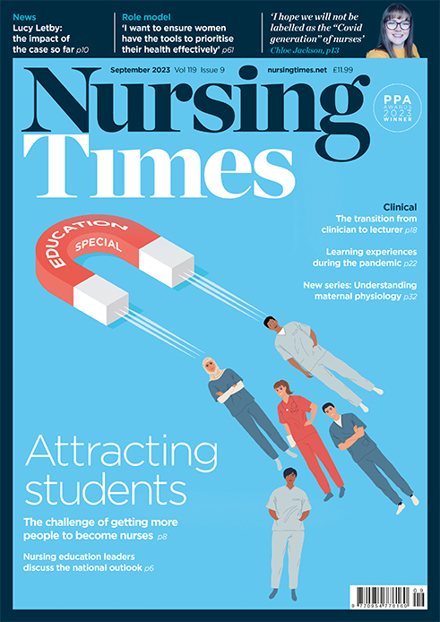 Digital Magazine: Nursing Times September 2023