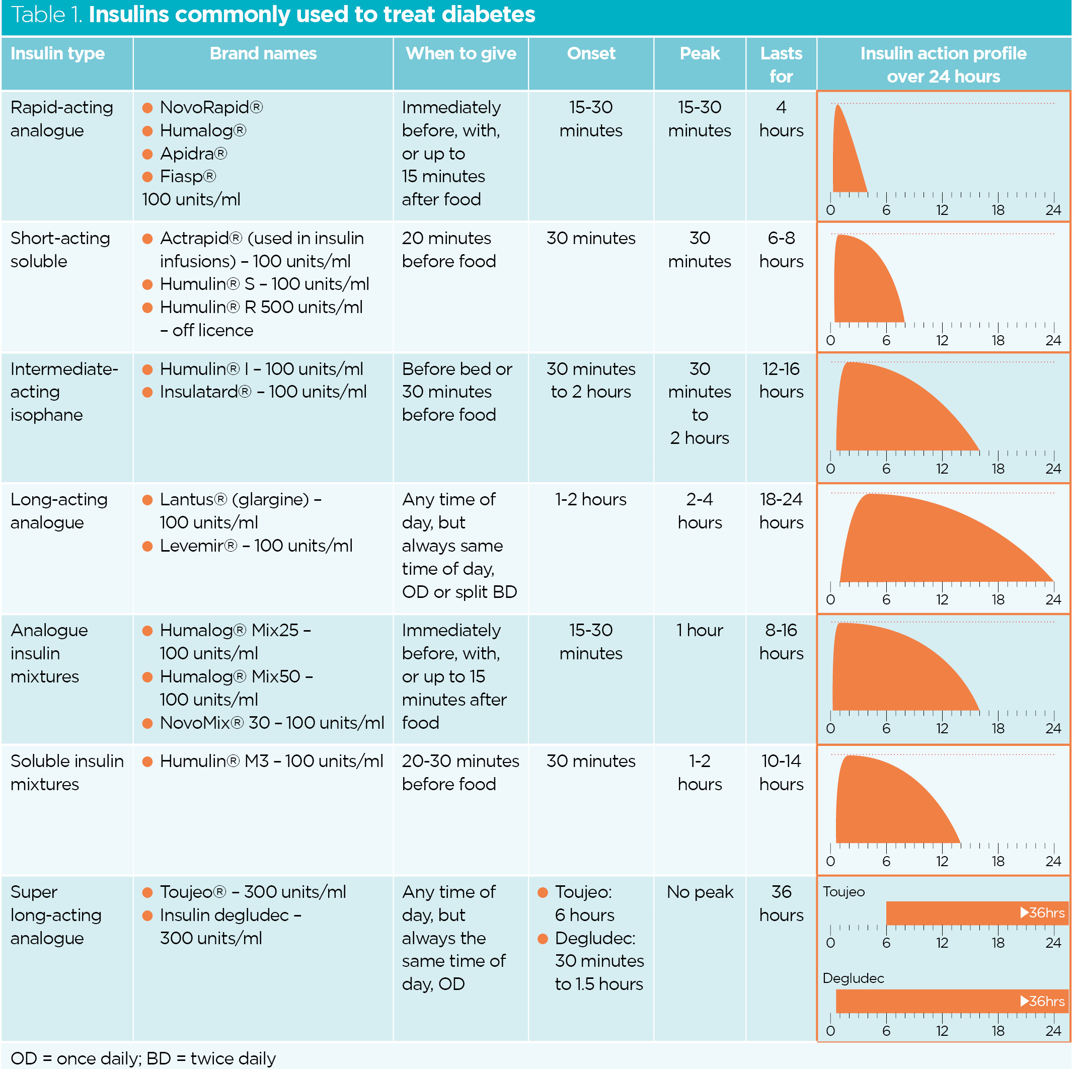 Type 1 diabetes: treatment, management and the use of insulin | Nursing ...