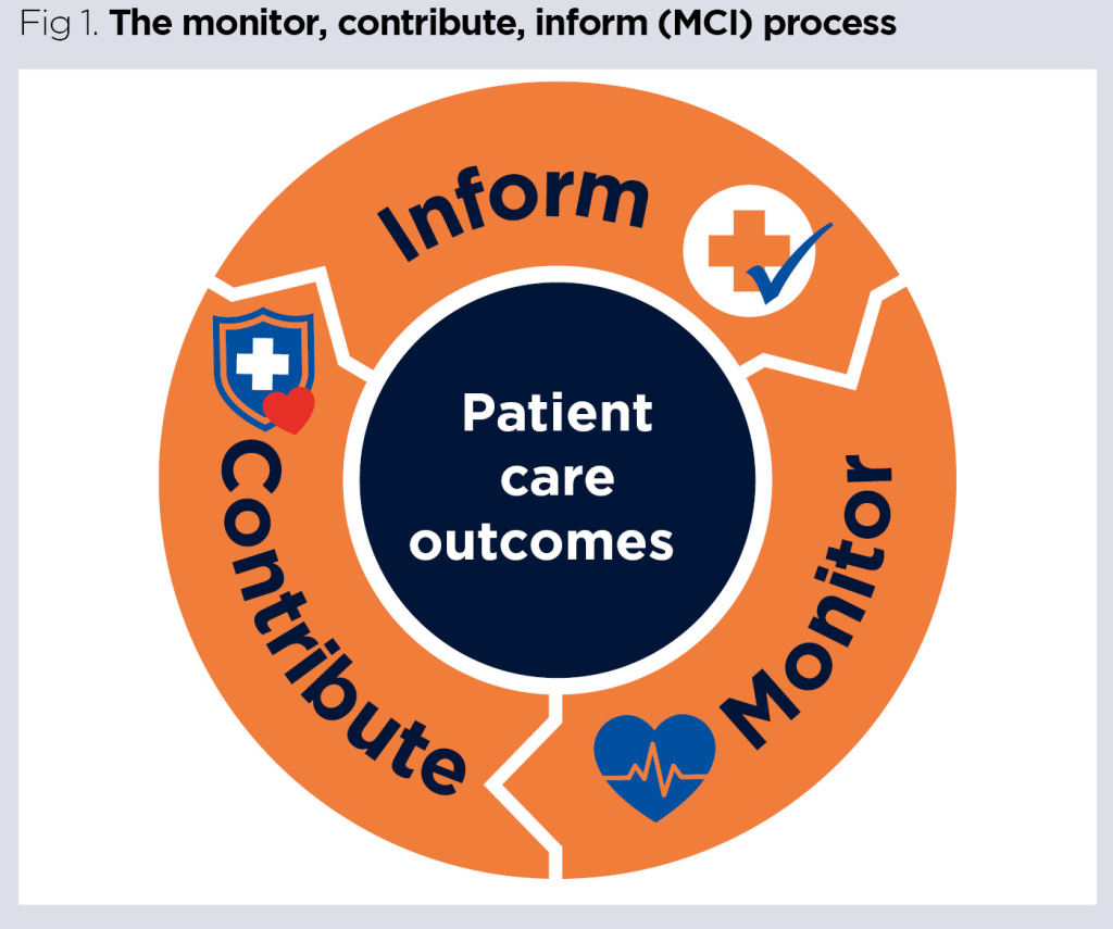 Monitor, contribute, inform: a process to guide nursing associates ...