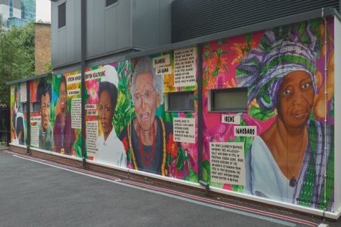 Mural pays homage to African nurses | Nursing Times