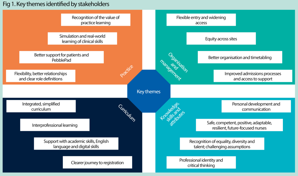 Student nurse education: redesigning a university’s curriculum ...