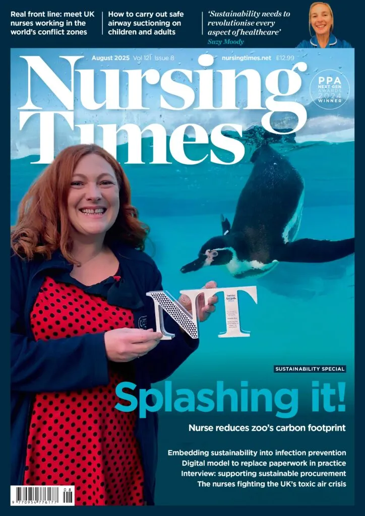 Digital Magazine: Nursing Times August 2025