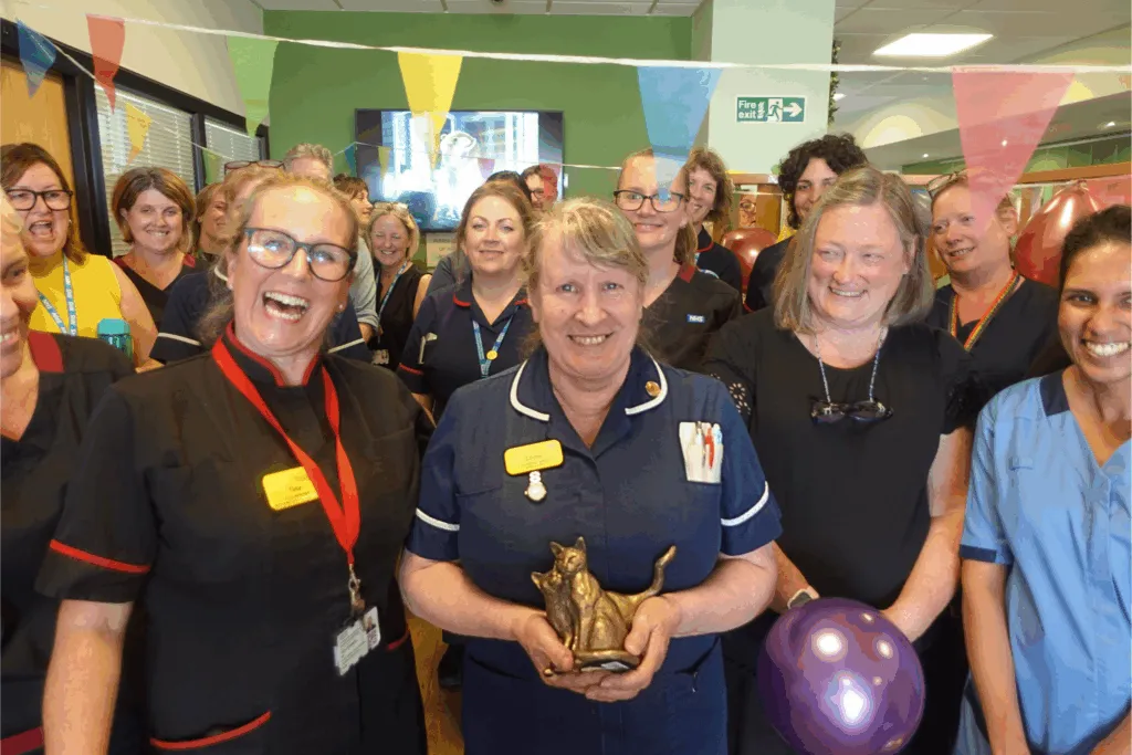 Longest serving ward sister? Nurse celebrates 40 years in role ...