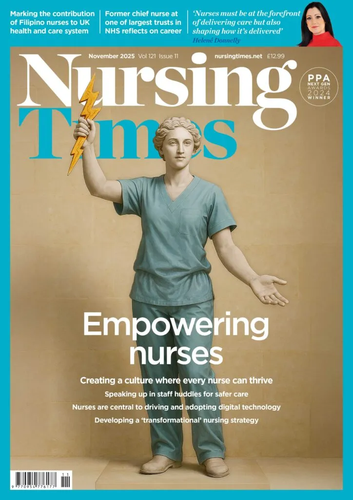 Digital Magazine: Nursing Times November 2025